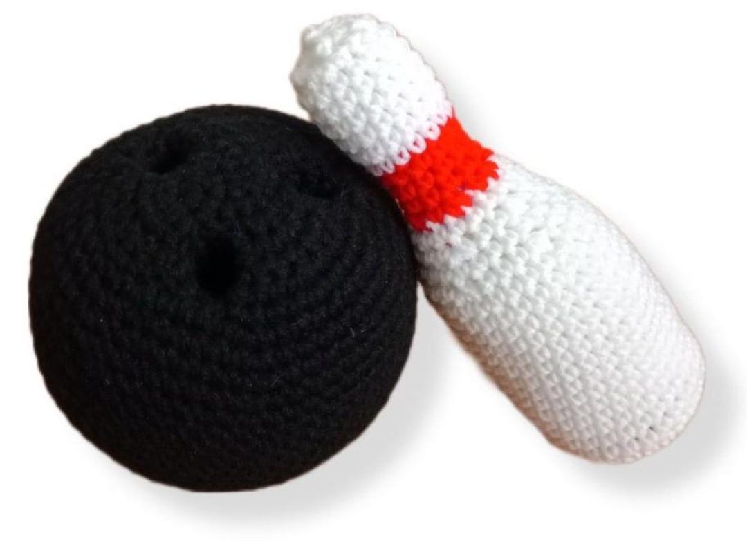 Crochet Bowling Pins and Balls Pattern - Etsy