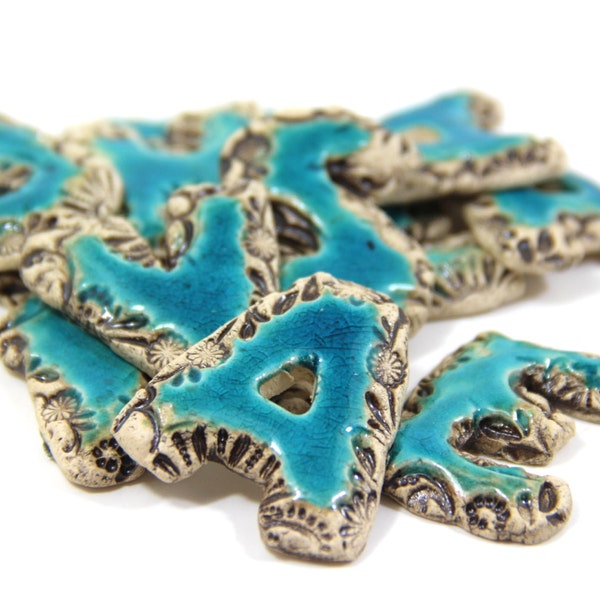 Ceramic Letters - Etsy