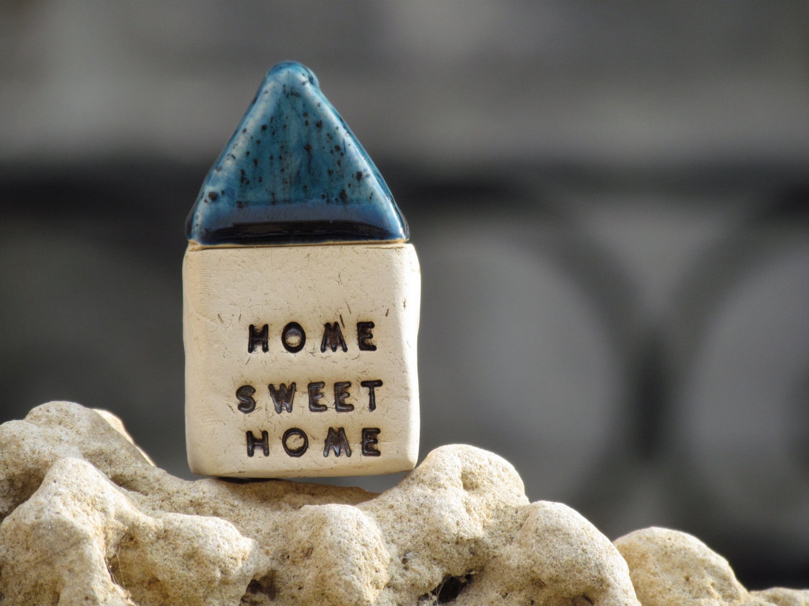 Home Sweet Home Message Houses Miniature Houses Little Rustic - Etsy