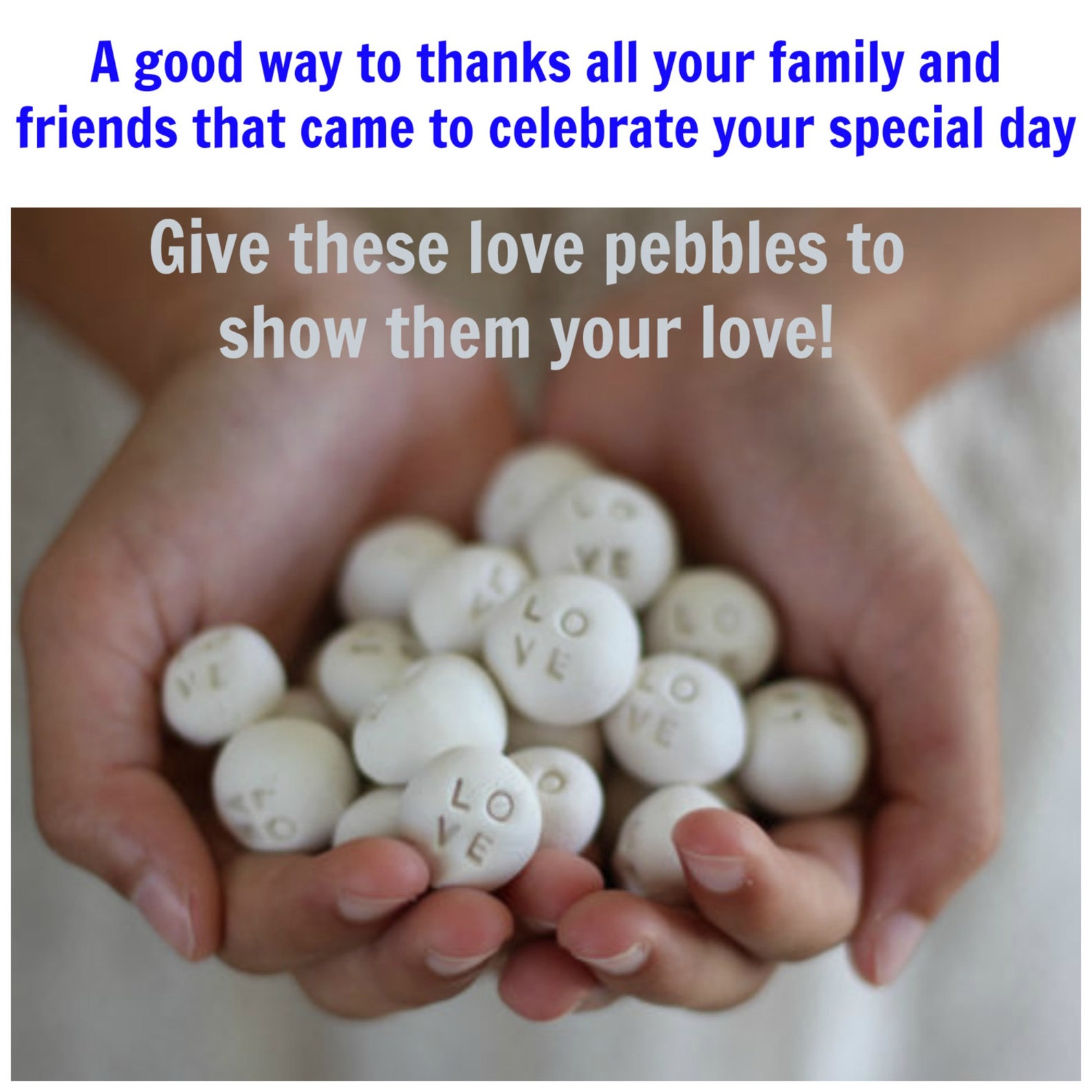 Wedding Favors Round Love Pebbles Bridesmaids Gift Shower Gift - Etsy