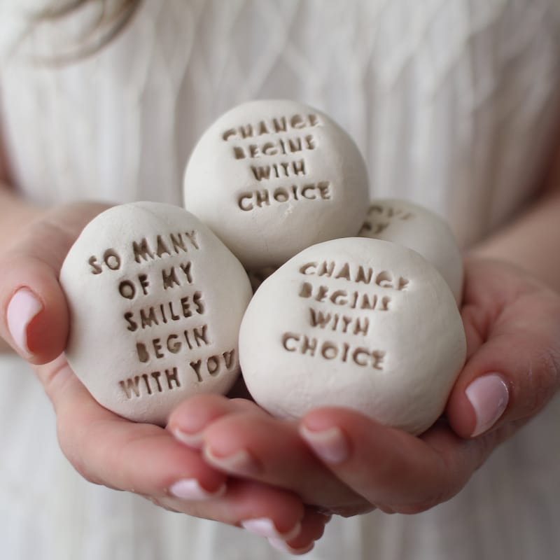 Inspirational Stones - Etsy