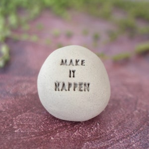 Inspiration Gifts Message Stones Inspirational Stones Personalized Gift ...