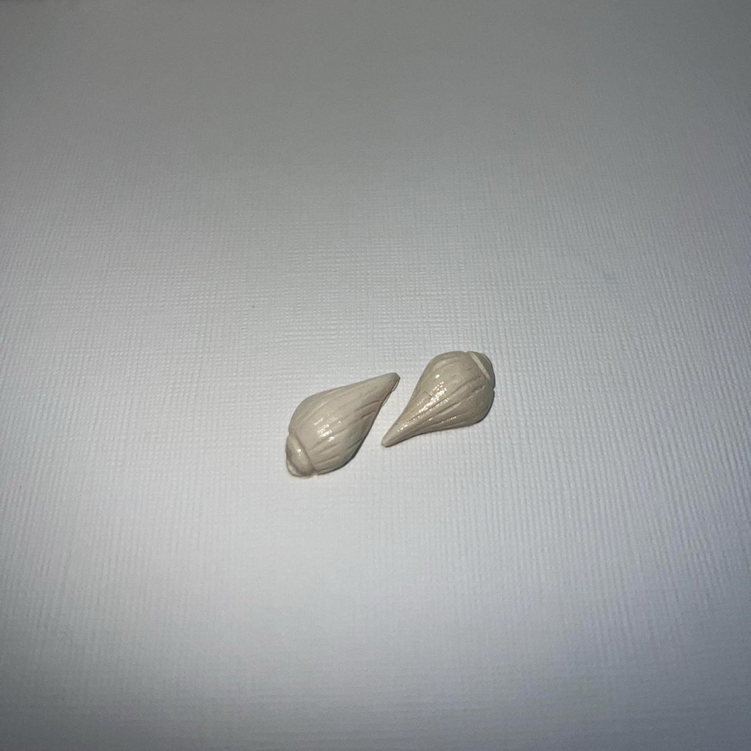 Mini Clay Conch Shell - Etsy