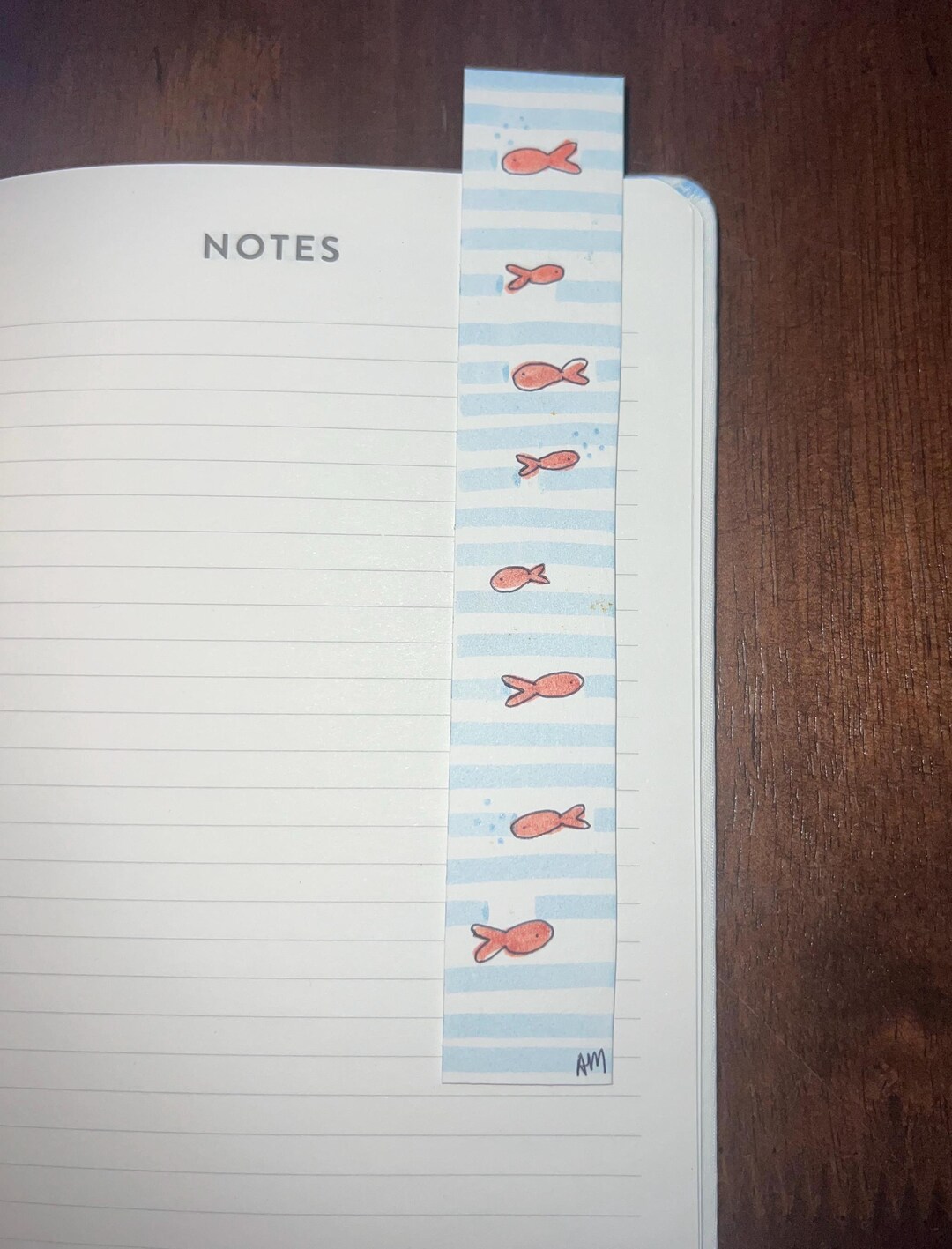 Little Fish Bookmark - Etsy