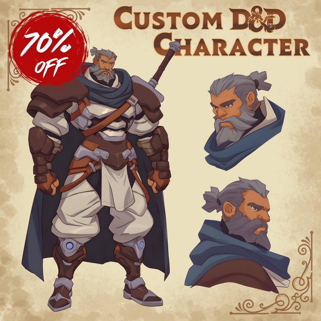 Dnd Character Sheet Dnd Character Commission Custom Dnd Character Dnd ...