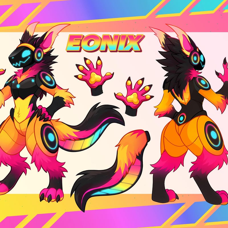 Fursuit Ref Sheets - Etsy