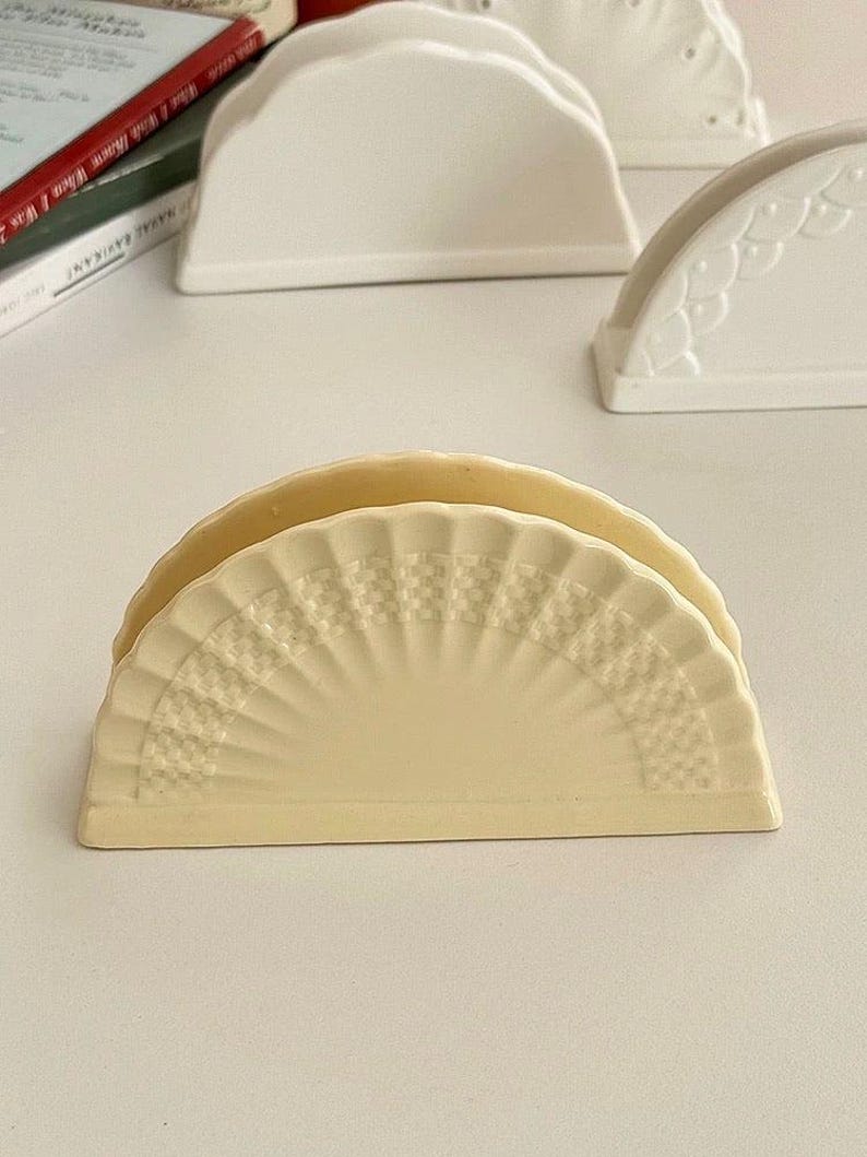 Decorative Ceramic Napkin Holders - Etsy