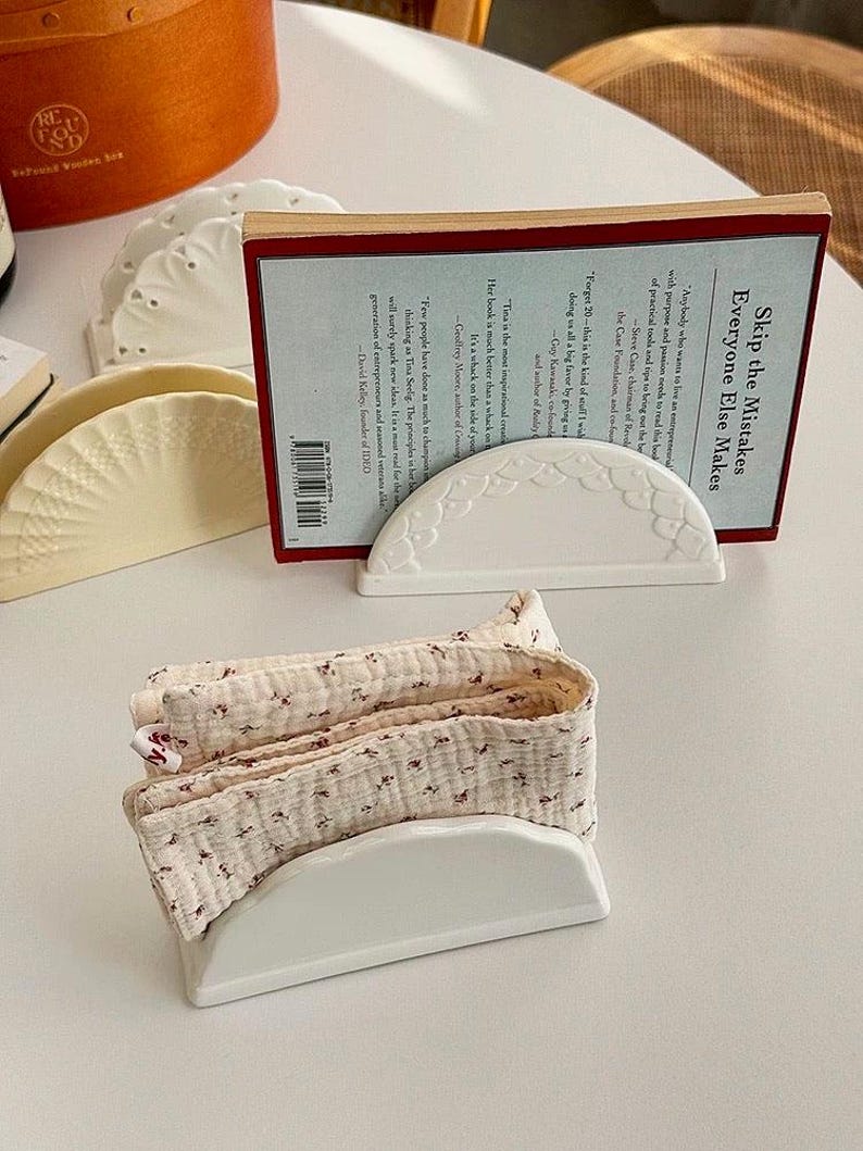 Decorative Ceramic Napkin Holders - Etsy