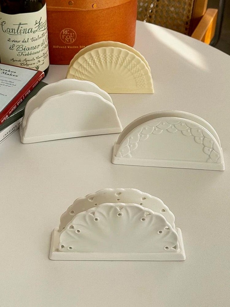 Decorative Ceramic Napkin Holders - Etsy