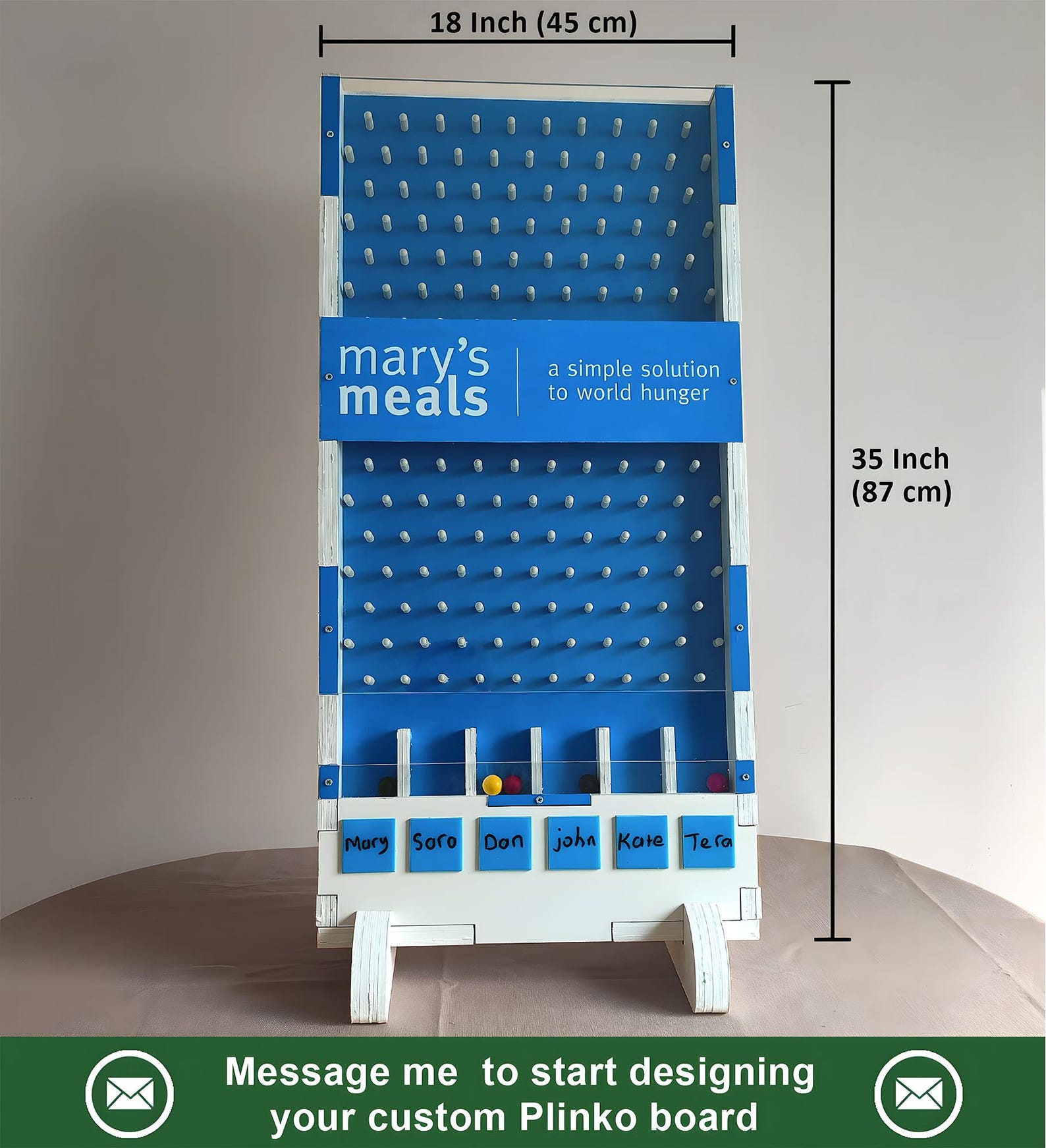 Custom Plinko Boards - Logo Plinko - Wood Plinko - Trade Show Plinko ...