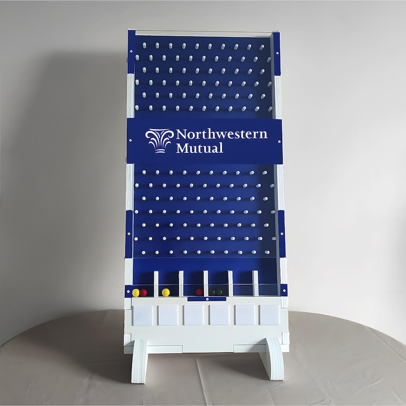 Custom Plinko Board - Wood Plinko - Logo Plinko - Trade Show Plinko ...