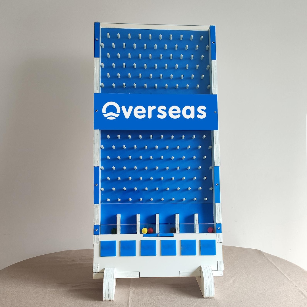Custom Plinko Board - Wood Plinko - Logo Plinko - Trade Show Plinko ...