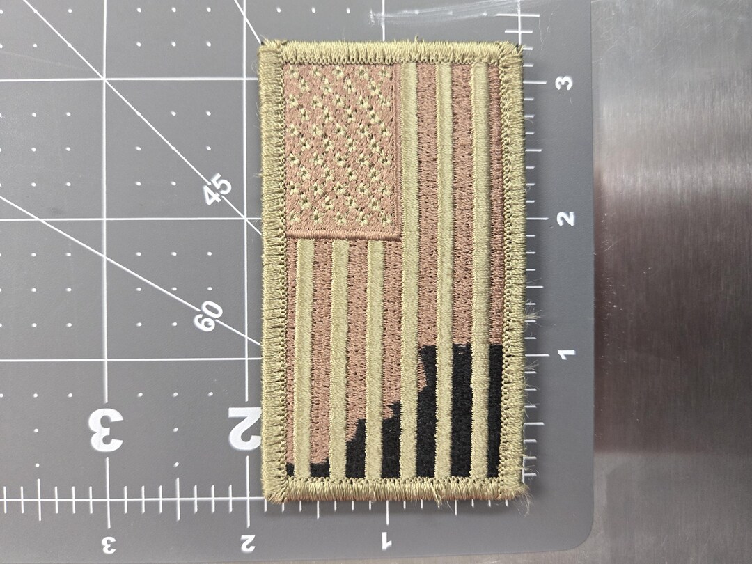 OP Reverse American Flag Idaho Patch- With Velcro - Etsy