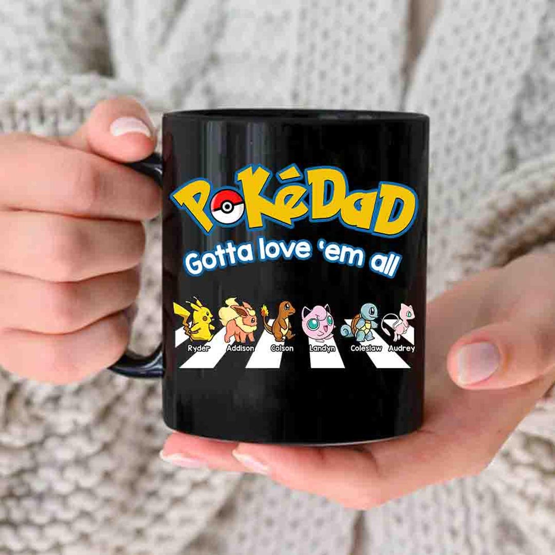 Personalized Poke-dad Coffee Mug, Men’s Poke-dad Cup, Gift for Grandpa ...
