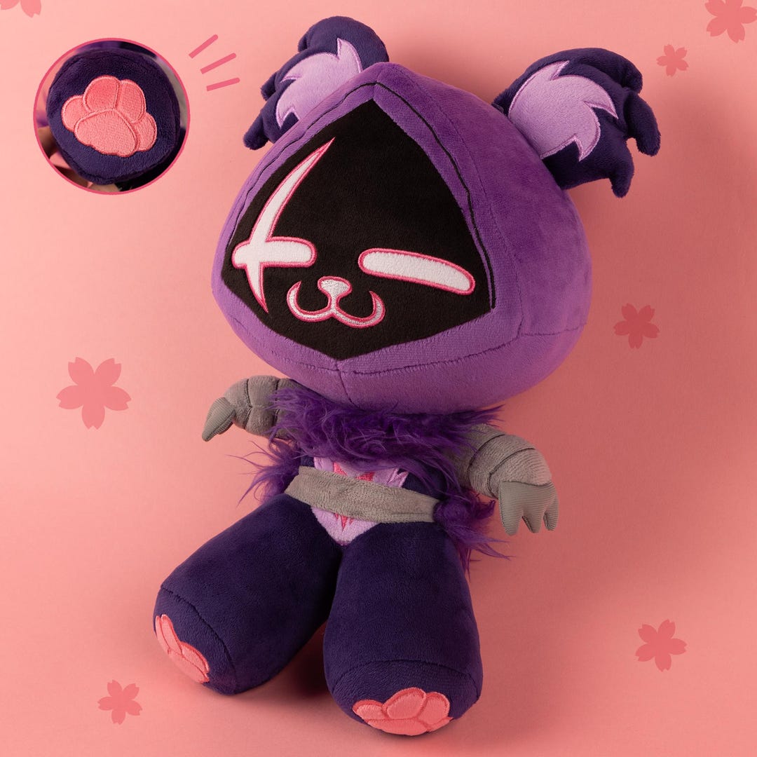 Raven Team Leader Plushie | Furry Fandom & Video Game Collectible - Etsy
