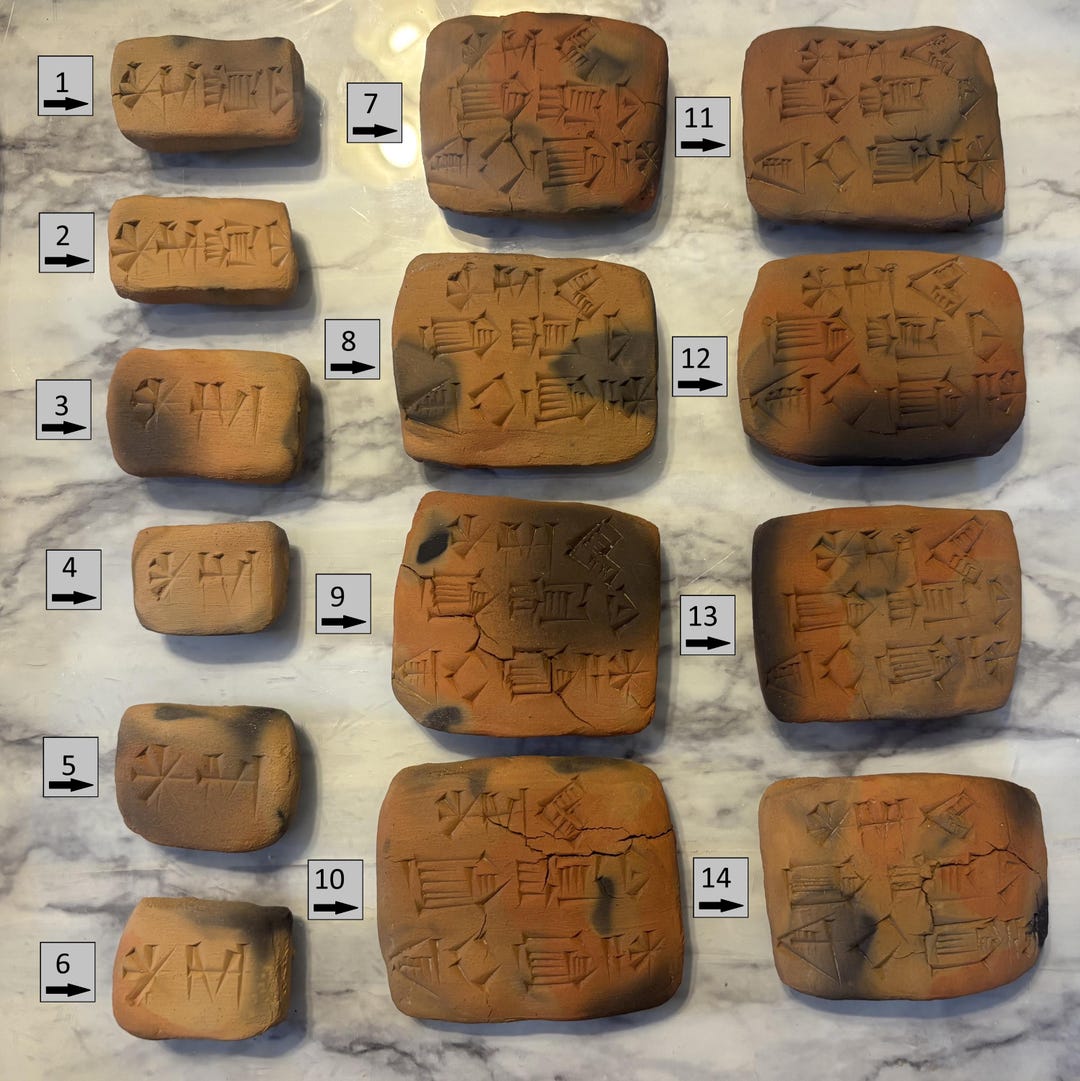Sumerian Cuneiform Tablet - Inanna Dedication Tablets - Etsy