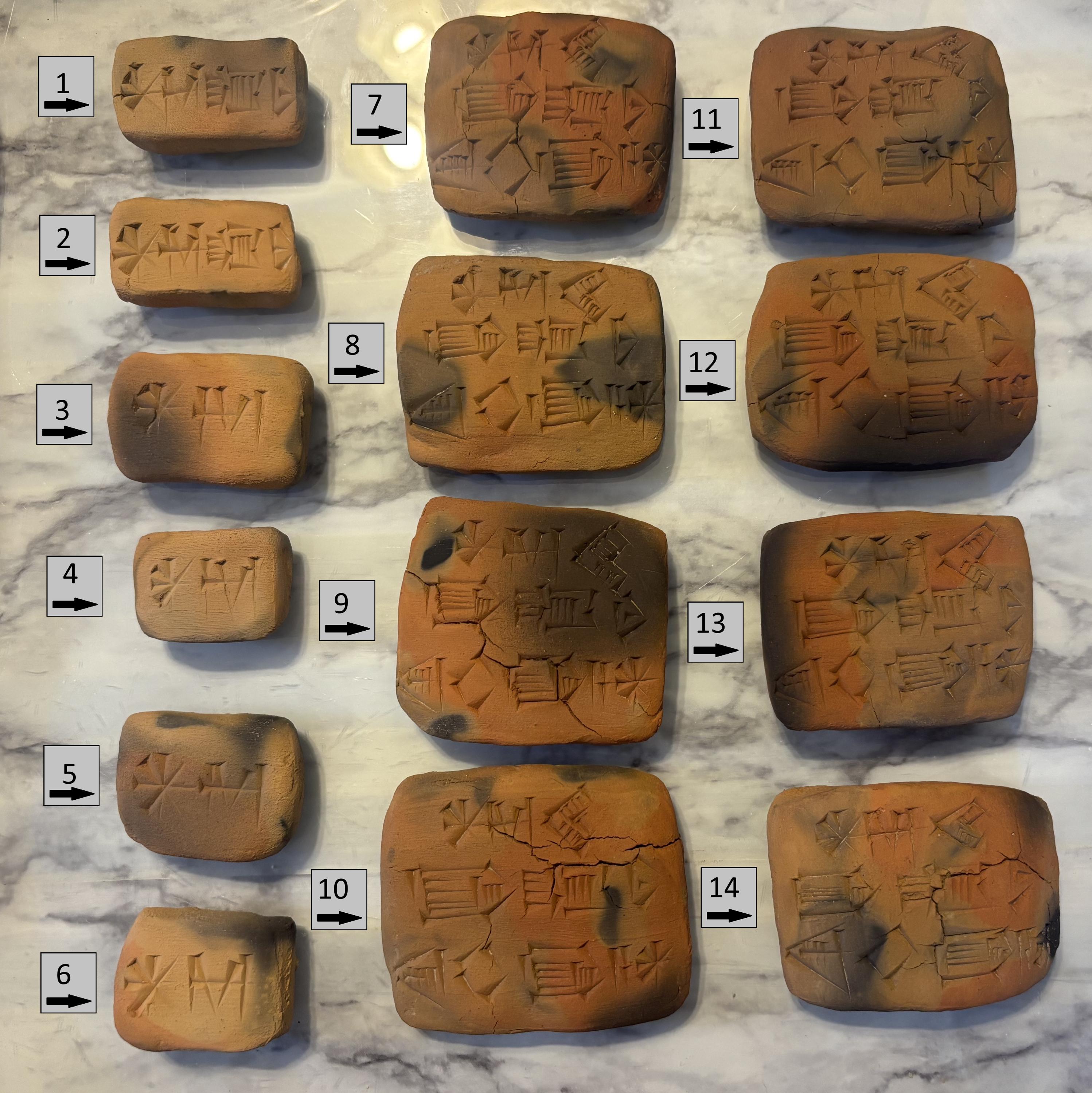 Sumerian Cuneiform Tablet - Inanna Dedication Tablets - Etsy