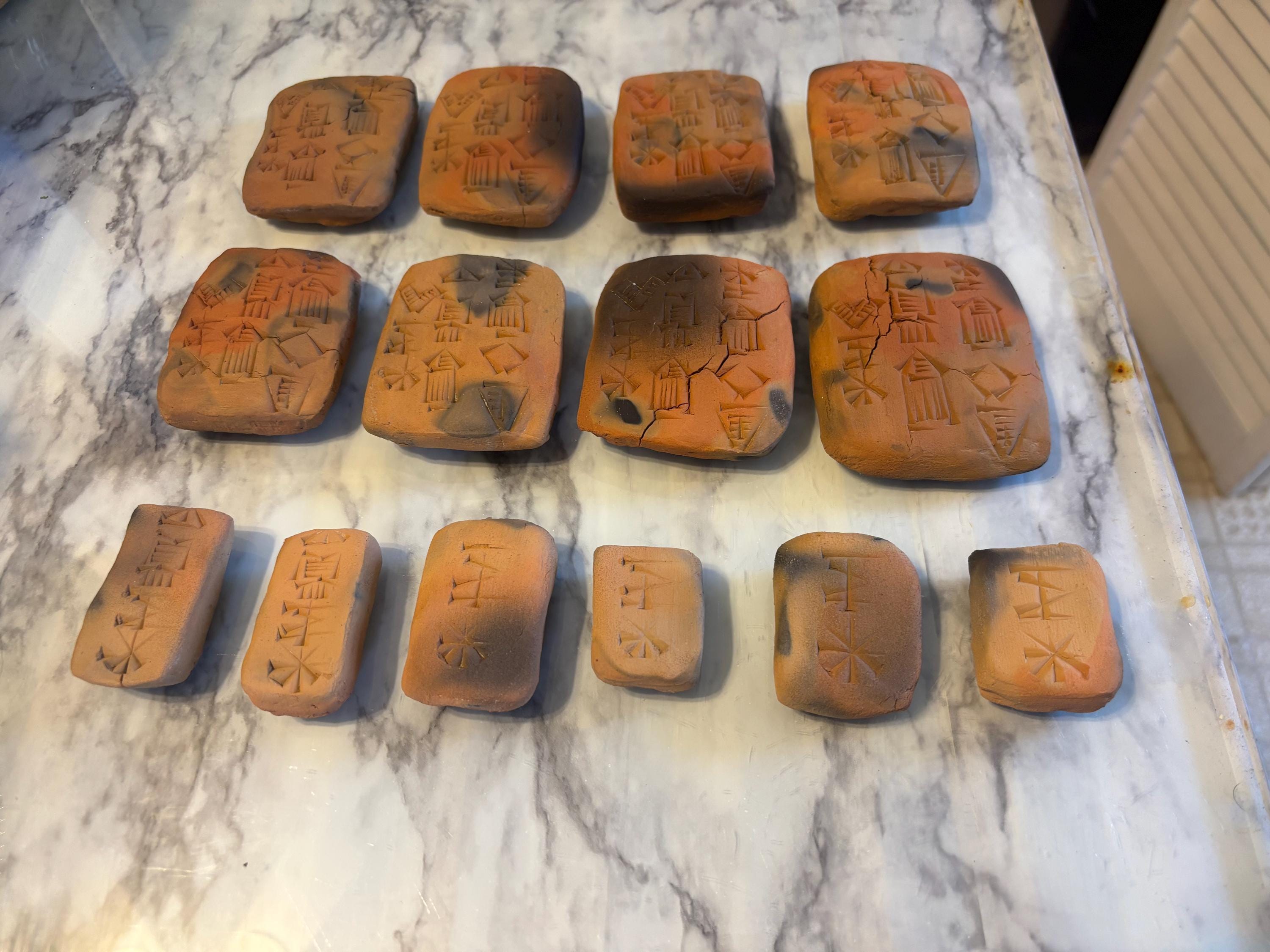 Sumerian Cuneiform Tablet - Inanna Dedication Tablets - Etsy