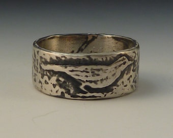 Cardinal Bird Ring Handmade Art Jewelry | Etsy