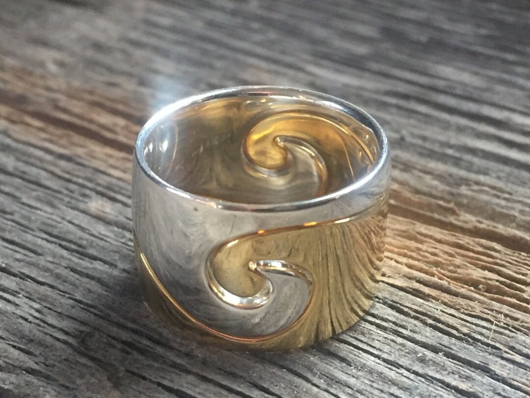 Wave Ring - Etsy
