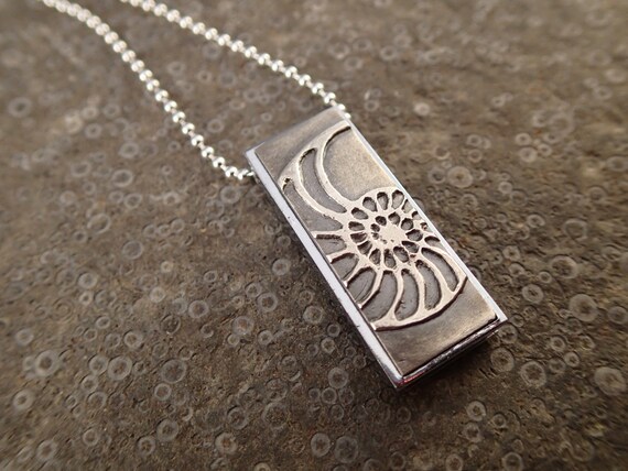 USB flash drive necklace Nautilus | Etsy
