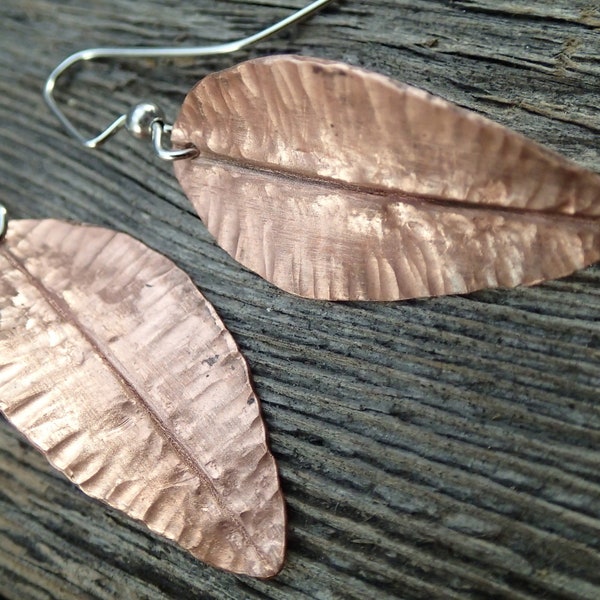 Copper Leaf - Etsy