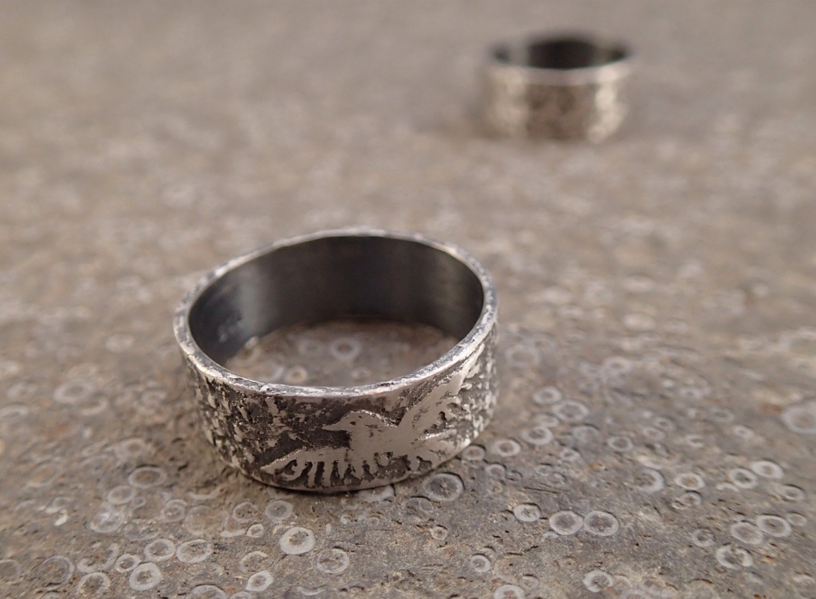 Silver Bird Ring - Handmade Art Jewelry - Etsy