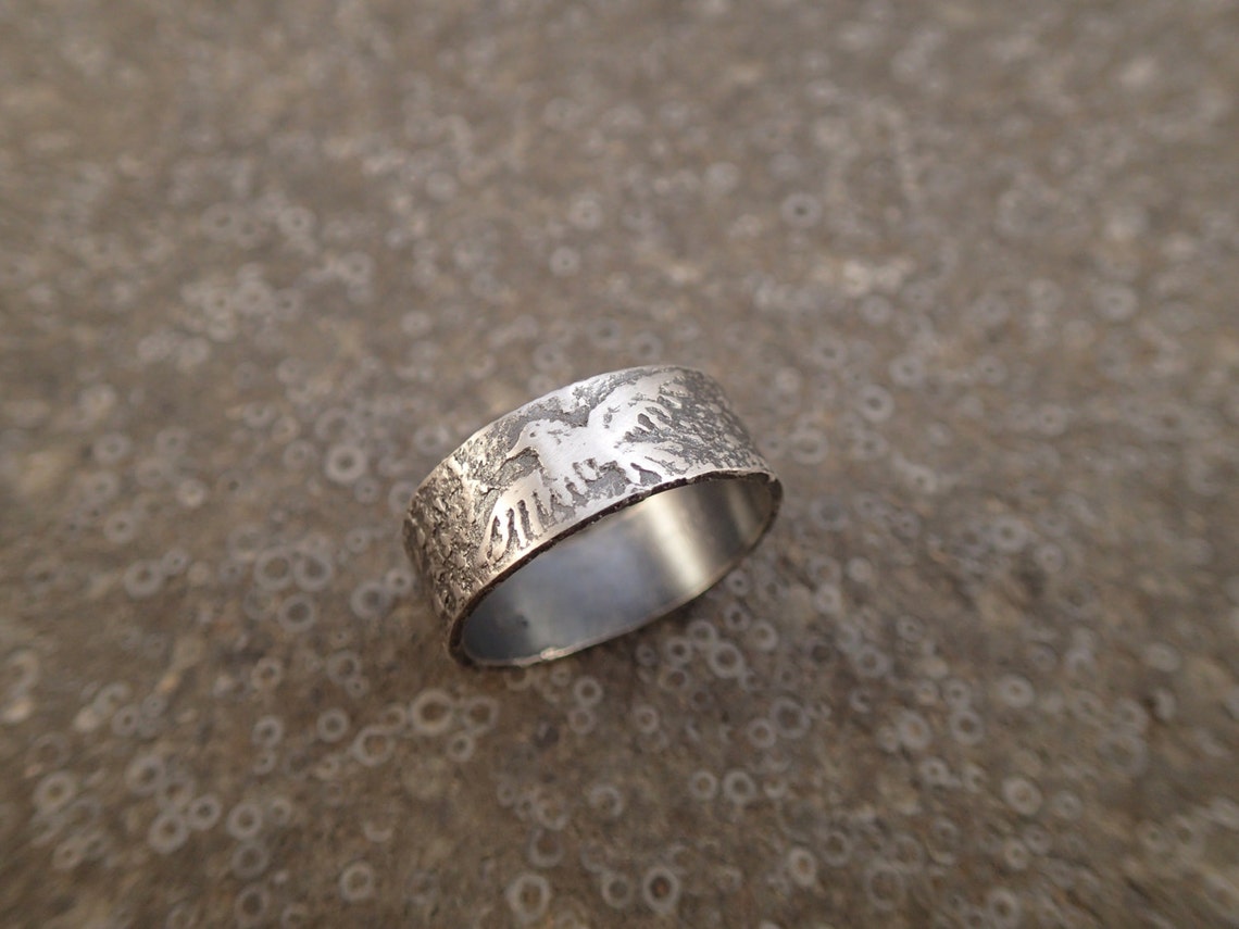 Silver Bird Ring - Handmade Art Jewelry - Etsy