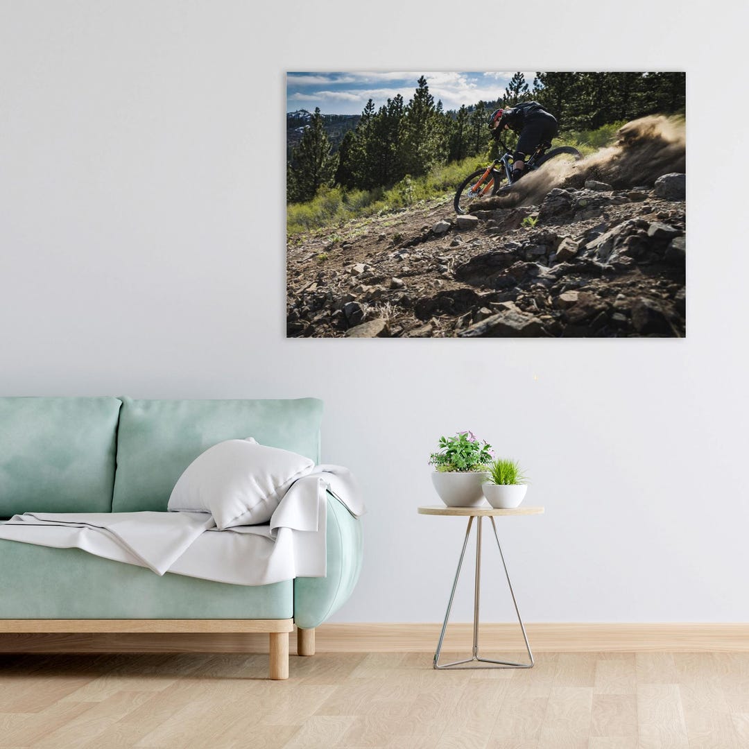 Enduro Mountain Biking Poster - Mountain Bike Poster - Mtb Photography ...