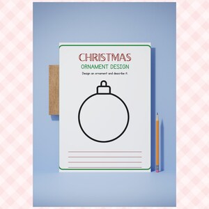 Christmas-themed Design, Write, & Create Worksheets | Letters to Santa ...