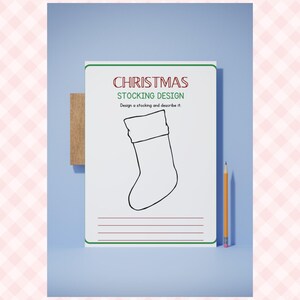 Christmas-themed Design, Write, & Create Worksheets | Letters to Santa ...