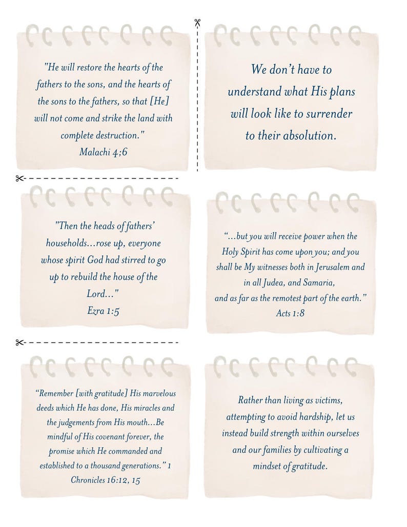 Legacy Inspiration Card Set - Printable Affirmation Cards (digital ...