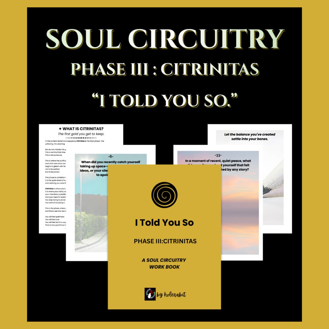 Soul Circuitry: Citrinitas | the Golden Proof & Integration System ...