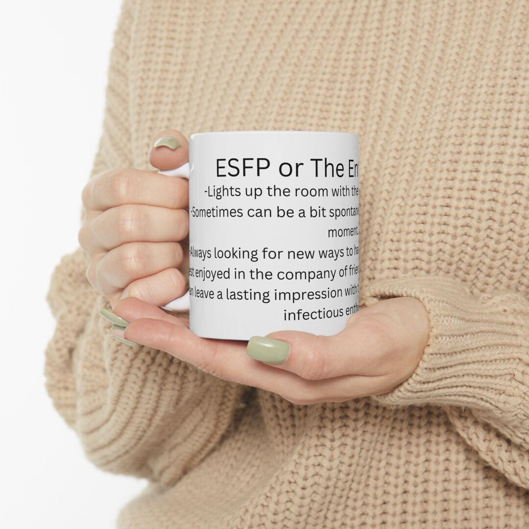 ESFP Mug | MBTI Personality Quiz | Extrovert Mug | Social Butterfly ...