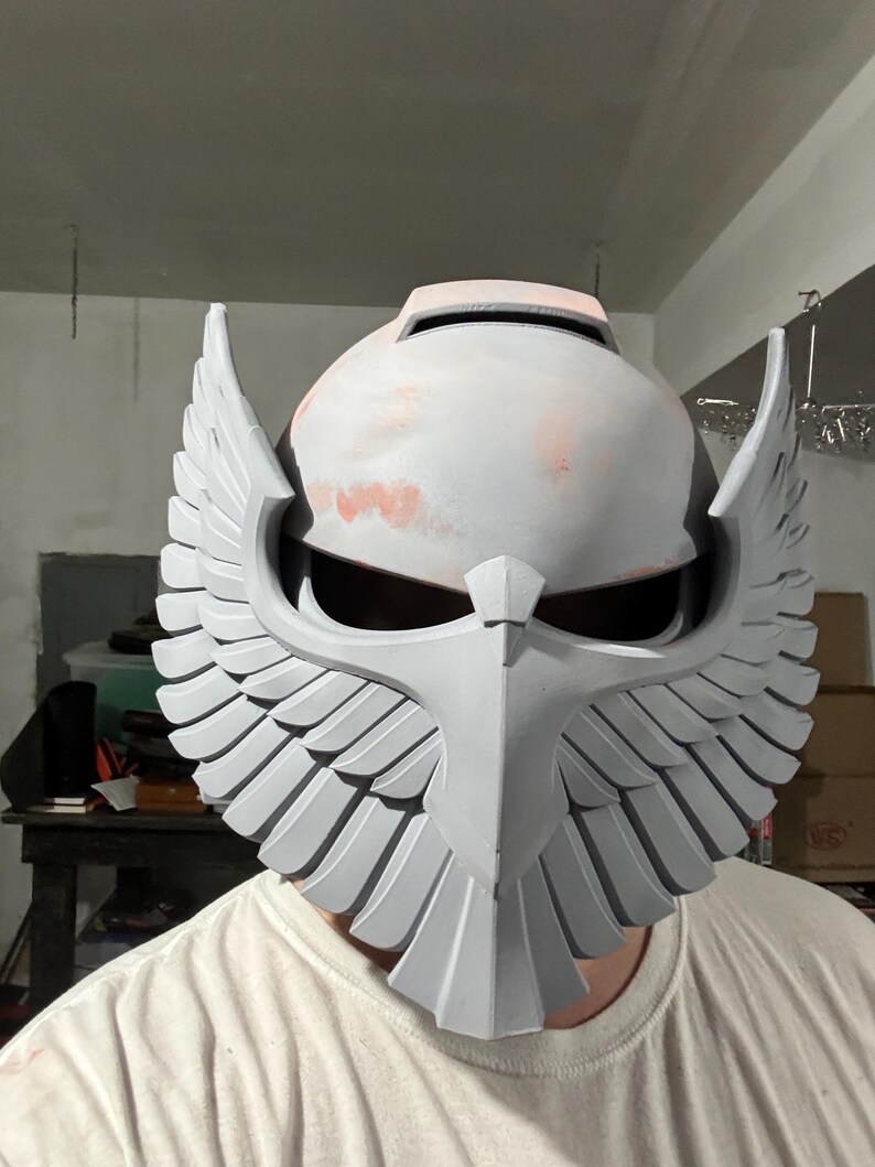 Space Warrior Helmet Bulwark - Etsy