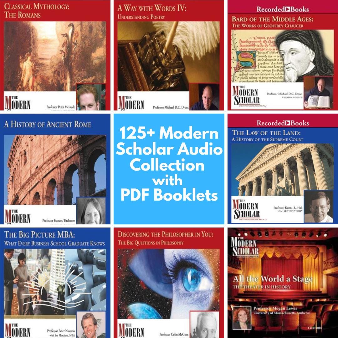 Modern Scholar Educational College Level Audiobooks, Science History ...
