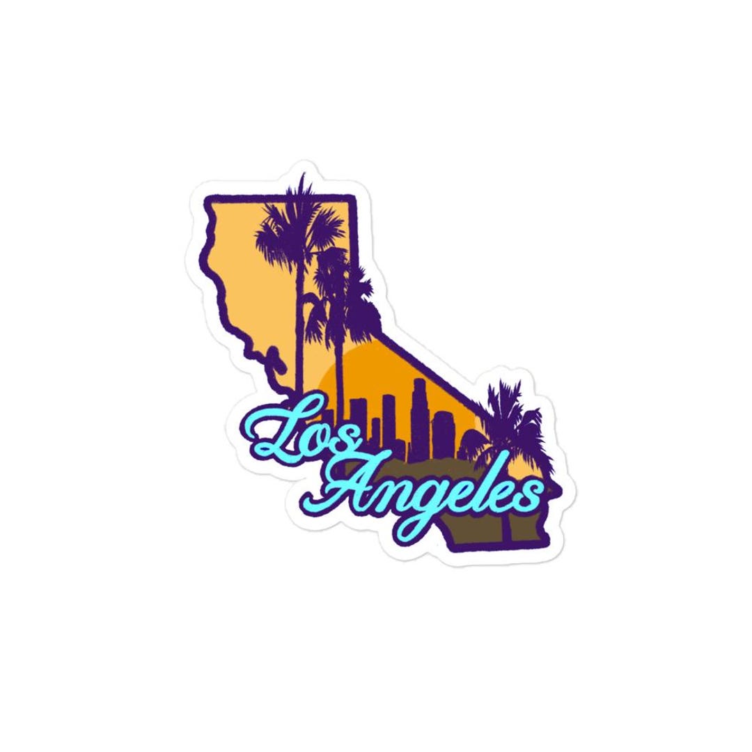Los Angeles, California Sticker - Etsy