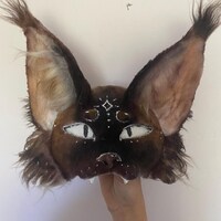 Hairless Cat Therian Mask, Sphinx Cat Therian Mask - Etsy