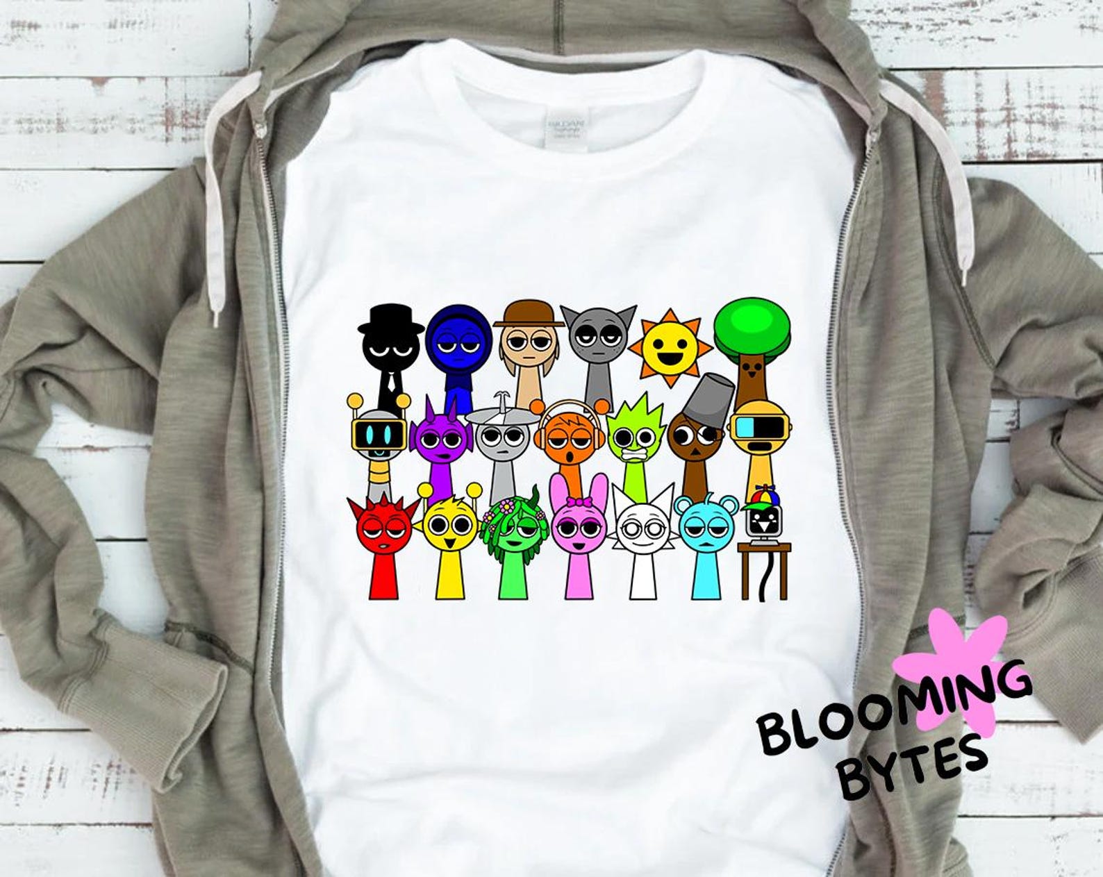 Incredibox Sprunki PNG, Sprunki PNG Clipart Bundle, Sprunki Download ...