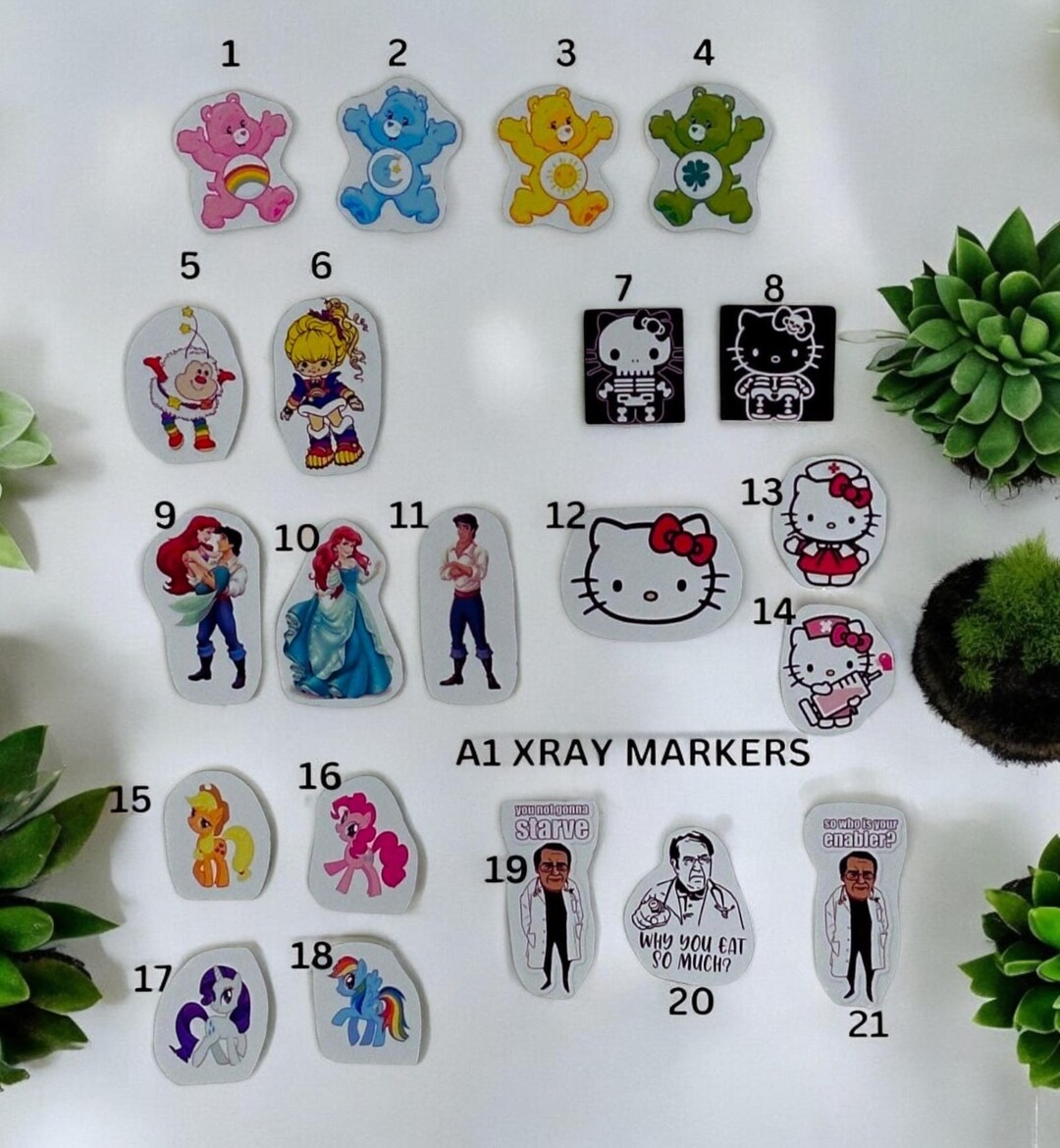 Personalized X-ray Markers – Custom L/R Initial Marker Set for ...