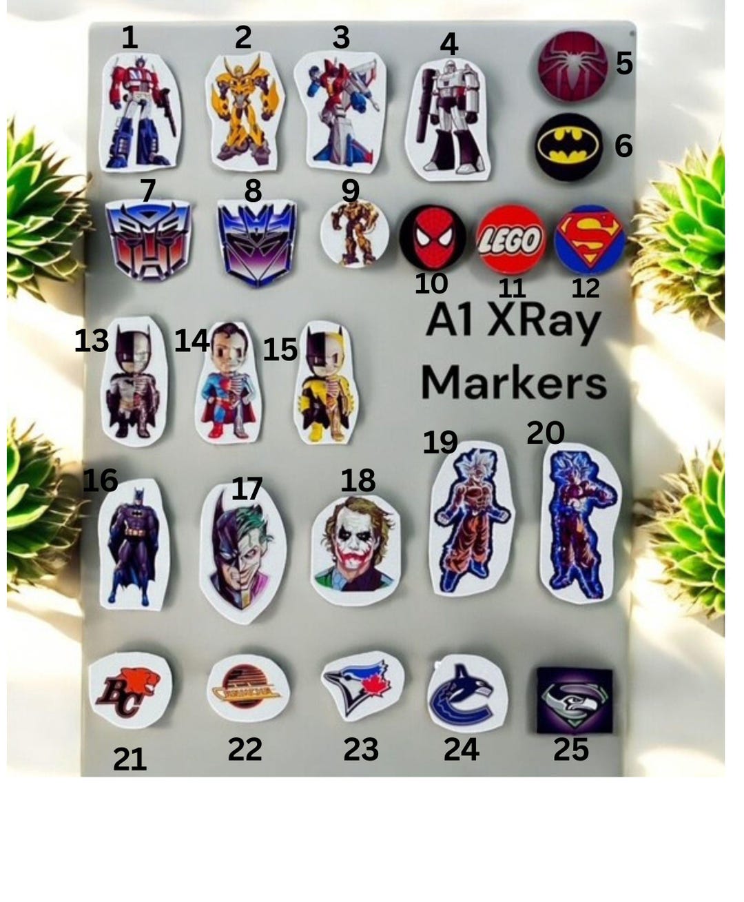 Personalized X-ray Markers – Custom L/R Initial Marker Set for ...