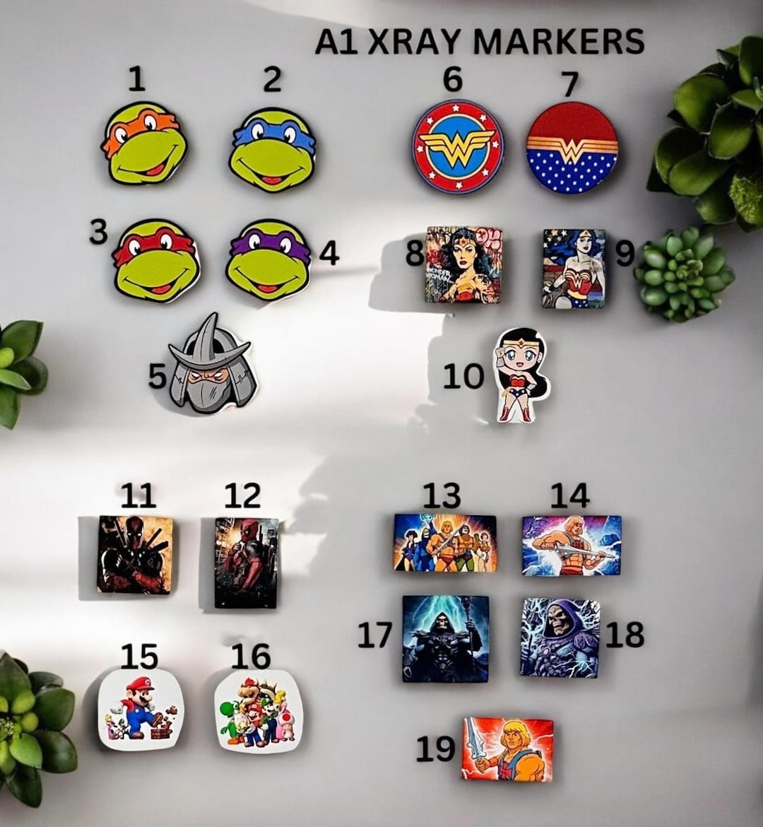 Personalized X-ray Markers – Custom L/R Initial Marker Set for ...