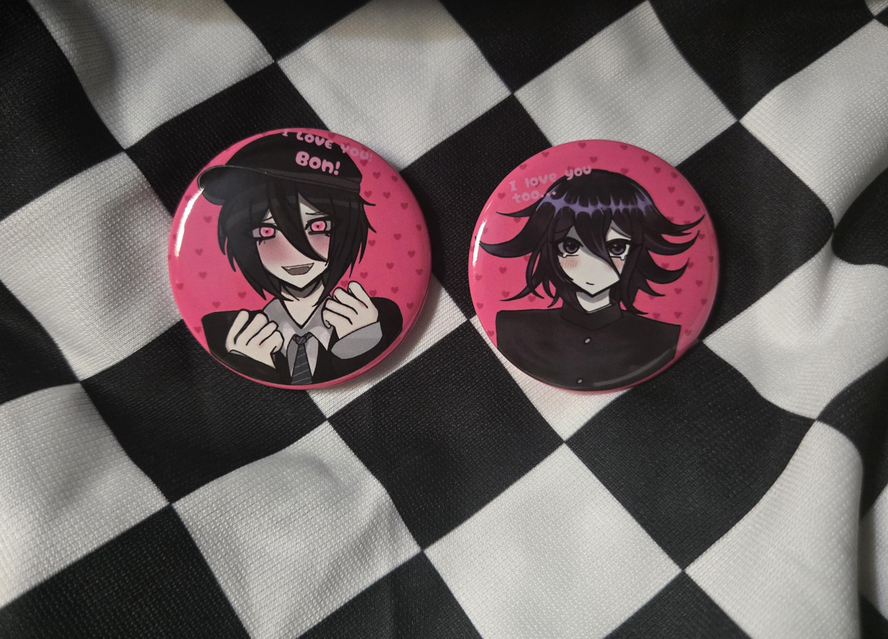 Danganronpa V3 - Pregame Kokichi and Shuichi Button Pins - Etsy
