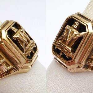 10 Kt Wharton High School 1943 Class Ring - Etsy