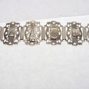 Filigrane Depose Early 1900's Paris France Travel Souvenir Bracelet ...