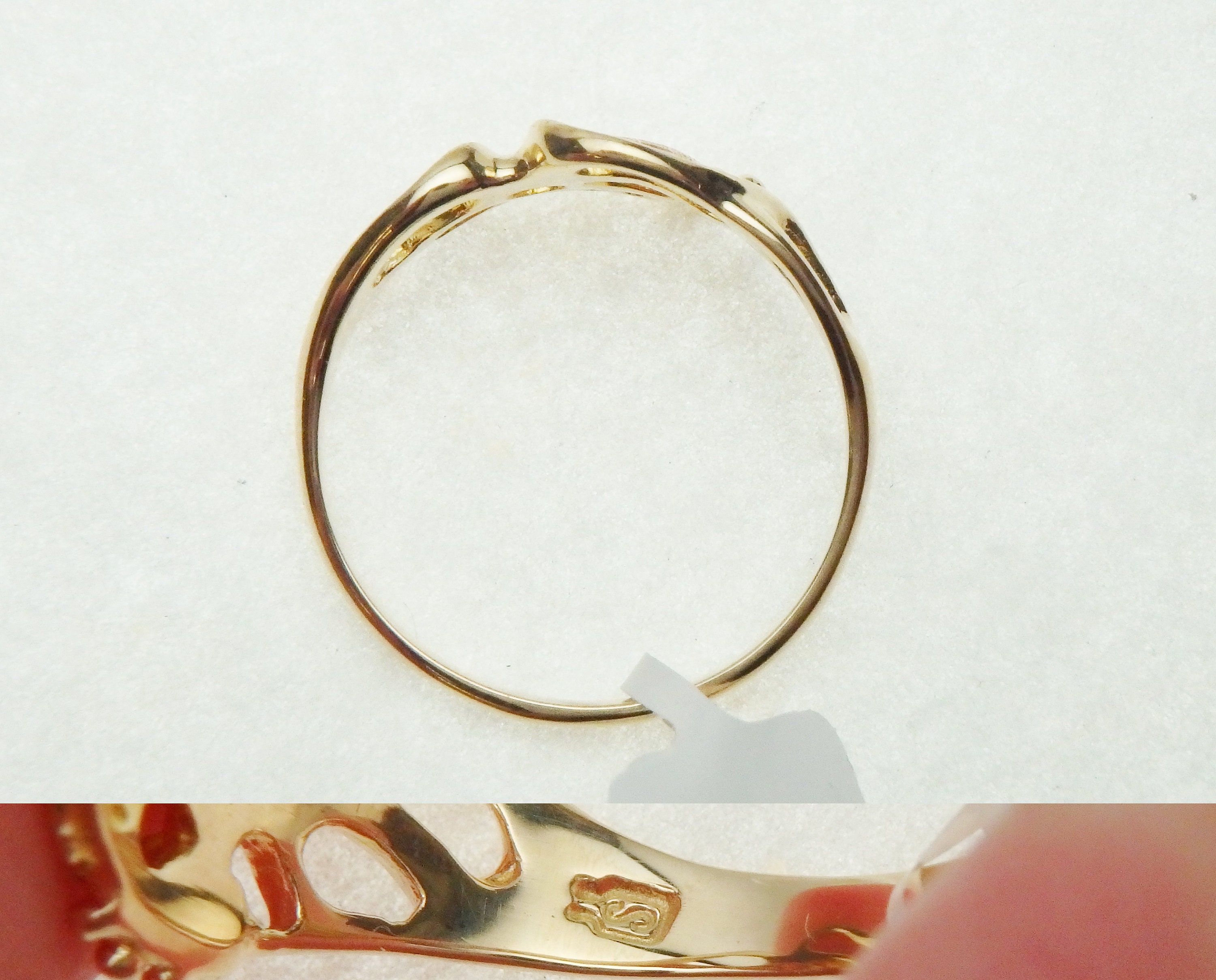 Stamper 10 Kt Black Hills Gold 3 Leaf Ring 1980s Tricolor Gold - Etsy