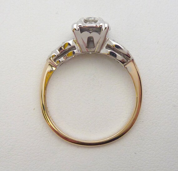 14 kt 29 pt Transitional Diamond with 9 ptw Sides Res… - Gem