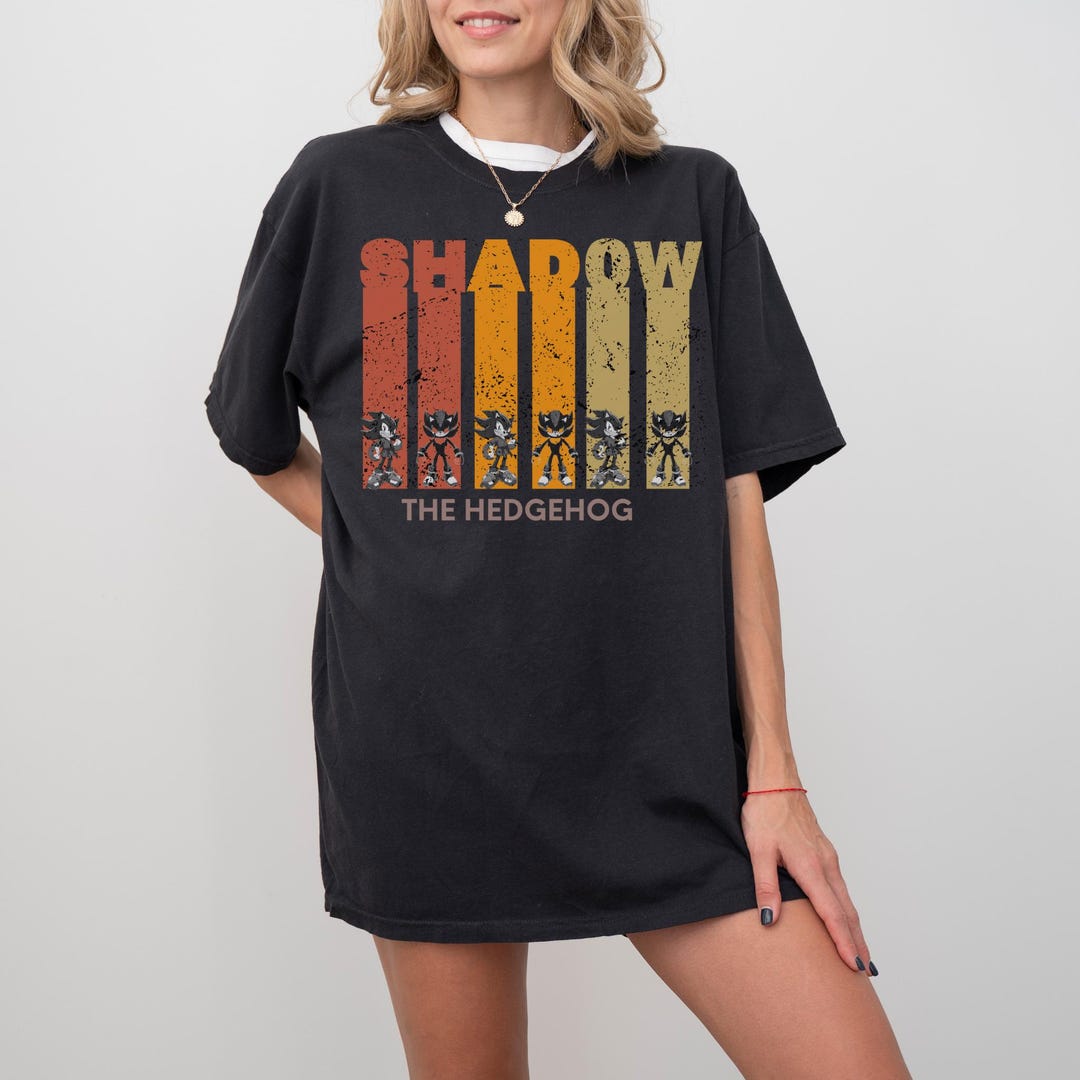 Shadow the Hedgehog Shirt - Speedster Energy, Japanese Anime Hero ...