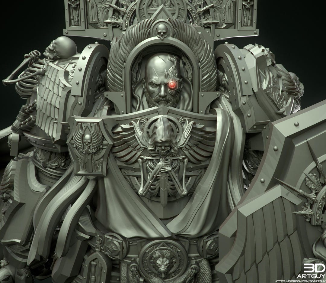 Champion by 3dartguy 50mm or 100m Miniature War Gaming Figure - Etsy