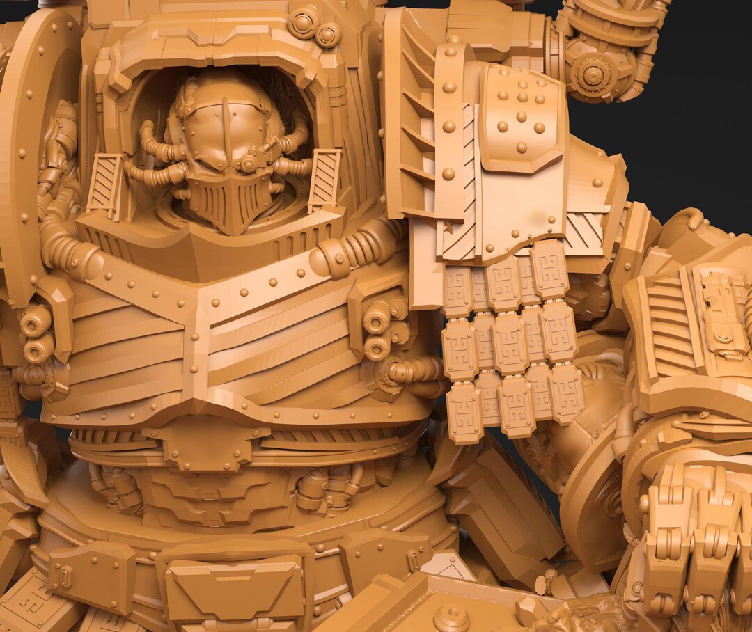 Bitter Genius by 3dartguy 32mm Scale, 50mm or 100mm, Miniature War ...